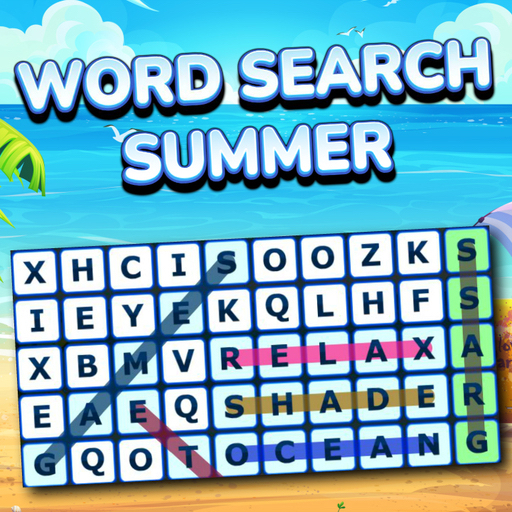 Play Word Search Summer game online on Miniclip Games